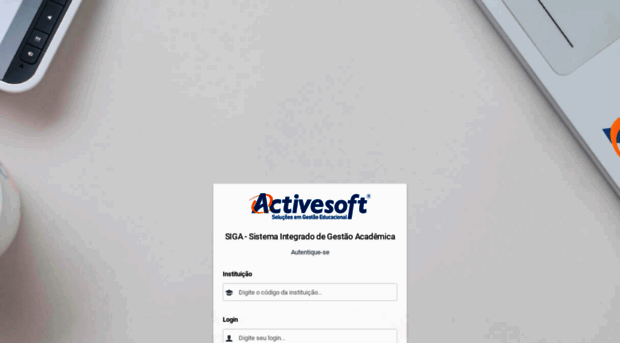 siga.activesoft.com.br - Activesoft - Entrar - Siga Activesoft