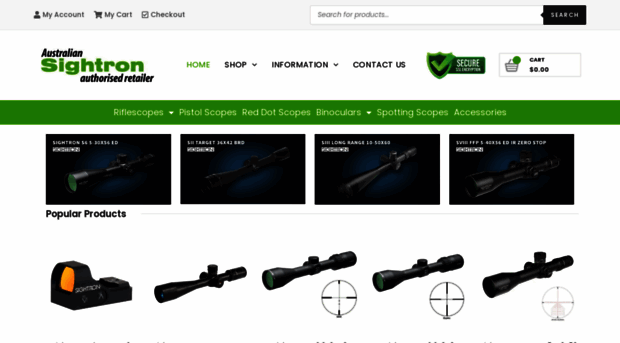 sightron.com.au - Sightron Scopes | Sightron Aus... - Sightron