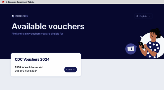 signup.redeem.gov.sg - RedeemSG - Signup Redeem