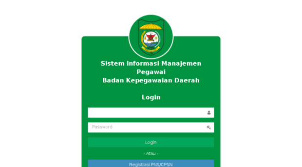 simpeg.bkd.madina.go.id - Login | Sistem Informasi Kepeg... - Simpeg ...