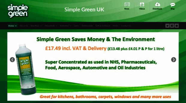 simplegreen.co.uk - Home - Simplegreen