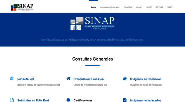 sinap.hn - SINAP - Sistema Nacional de Ad... - SINAP