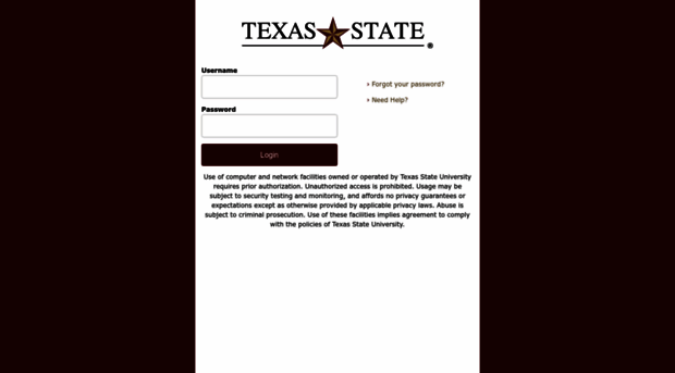 sis.txstate.edu - Sis Txstate