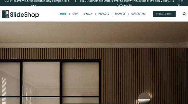 slideshop.co.nz - SlideShop Home - Wardrobe & Sl... - Slide Shop