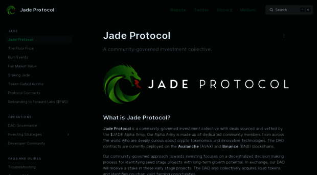 smartcoin-tokenomics.gitbook.io - Jade Protocol | Jade Protocol - Smartcoin Tokenomics Gitbook