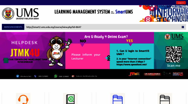 smartv3.ums.edu.my - Learning Management System - Smartv 3 Ums