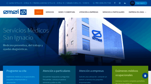 smsi.com.co - Servicios Médicos San Ignacio ... - Smsi