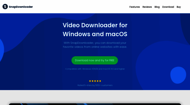 snapdownloader.com - Free Video Downloader for Wind... - Snap Downloader