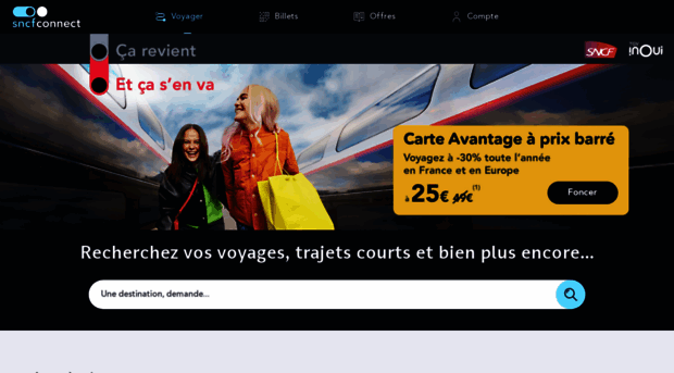 sncf-connect.com - SNCF Connect : Réservez vos bi... - SNCF Connect