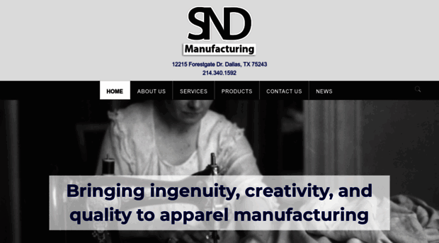 snd-mfg.com - SND Manufacturing – Apparel Ma... - SND Mfg