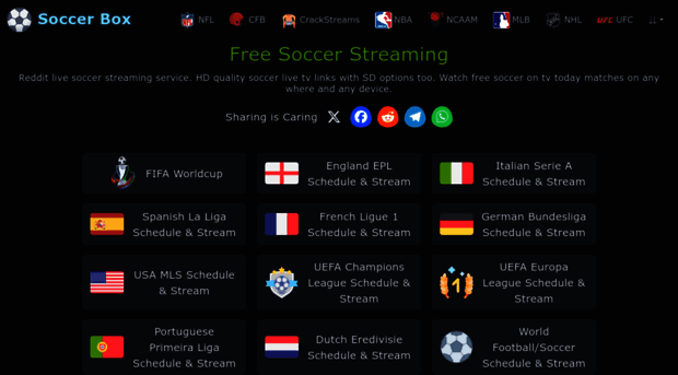 socceronline.me - Soccer Box | Watch Soccer Onli... - Soccer Online