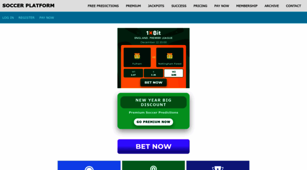 soccerplatform.me - Free Soccer and Football Predi... - Soccer PLATFORM