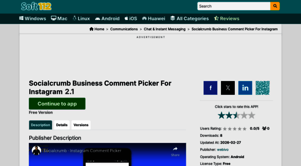 socialcrumb-instagram-business-comment-picker.soft112.com - Socialcrumb ...