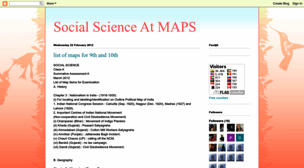 socialsciencemaps.blogspot.com - Social Science At MAPS - Social ...