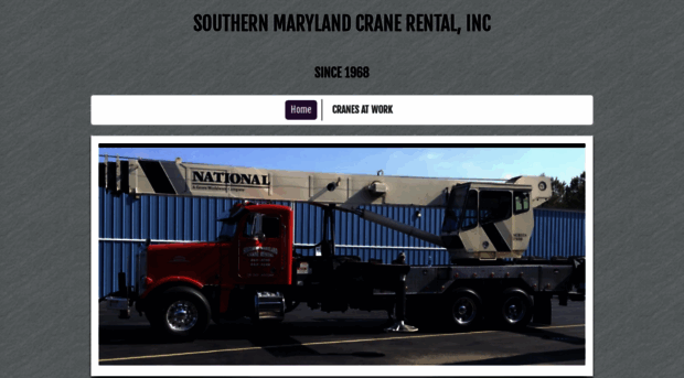 somdcrane.com - crane - SOUTHERN MARYLAND CRAN... - Somd Crane