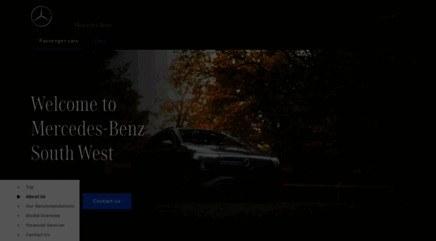 southwest.mercedes-benz.co.uk - Overview - Southwest Mercedes Benz