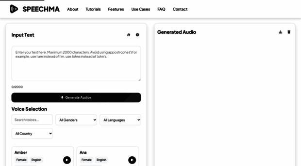 speechma.com - SPEECHMA - Best Free Text to S... - SPEECHMA