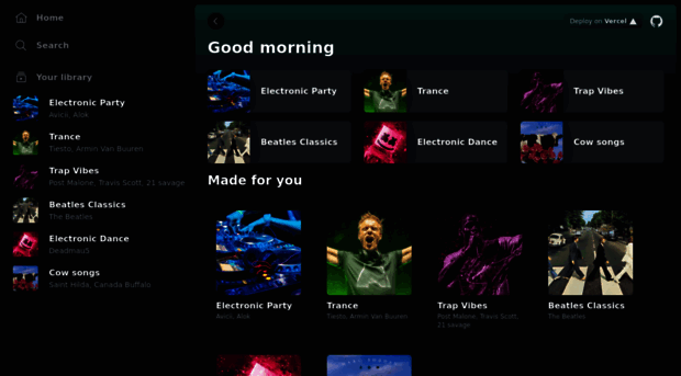 spotify-astro-transitions.vercel.app - Home | Spotify Astro - Spotify Astro Transitions Vercel