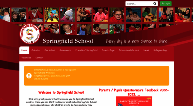 springfield.cheshire.sch.uk - Springfield School - Home - Springfield ...