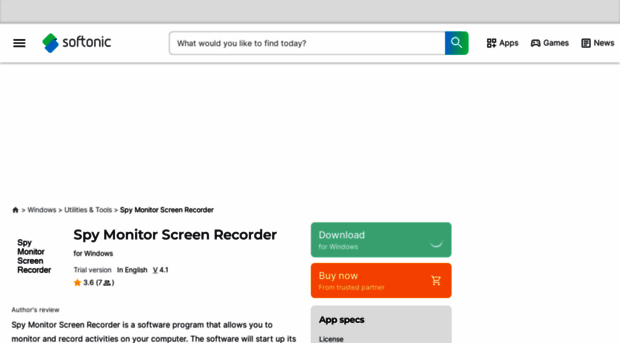spy-monitor-screen-recorder.en.softonic.com - Spy Monitor Screen ...