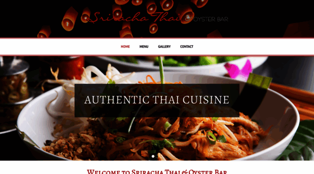 srirachathaibistro.com - Sriracha Thai & Oyster Bar - Sriracha Thai Bistro