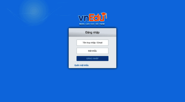 sso.vnedu.vn - Login - Sso Vnedu