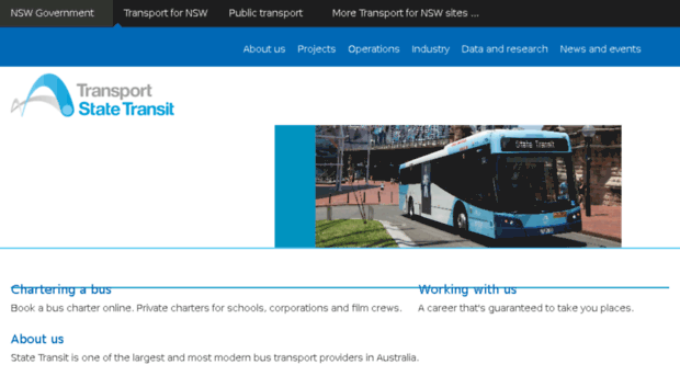 sta.nsw.gov.au - State Transit Authority of NSW... - Sta NSW Gov