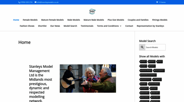 stanleymodels.co.uk - Home - Stanleys Model Manageme... - Stanley Model S