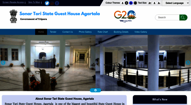 stateguesthouse.tripura.gov.in - Welcome! | State Guest House - State ...