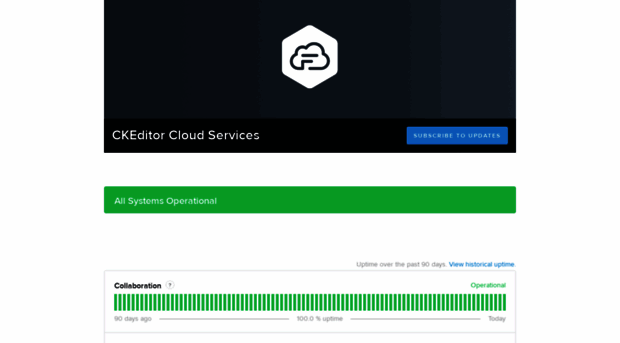status.cke-cs.com - CKEditor Cloud Services Status - Status Cke Cs