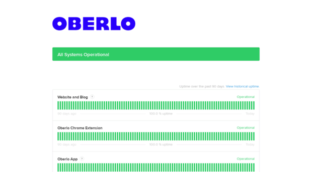 status.oberlo.com - Oberlo Status - Status Oberlo