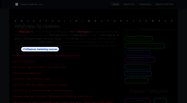 statusfacebook.com - Best Hd Whatsapp Dp Images & Q... - STATUSFACEBOOK