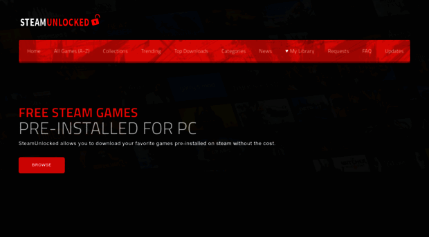 steamunlocked.org - SteamUnlocked » Free Steam Gam... - Steam Unlocked