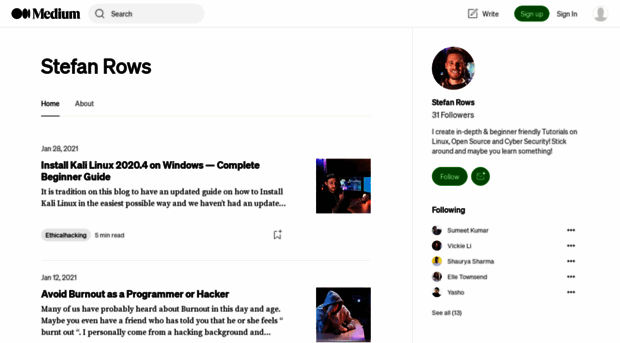 stefanrows.medium.com - Stefan Rows – Medium - Stefan Rows Medium