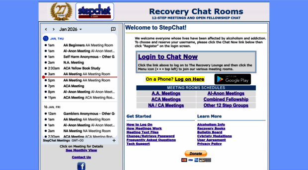 stepchat.com - Step Chat - Welcome to Step Ch... - Step Chat