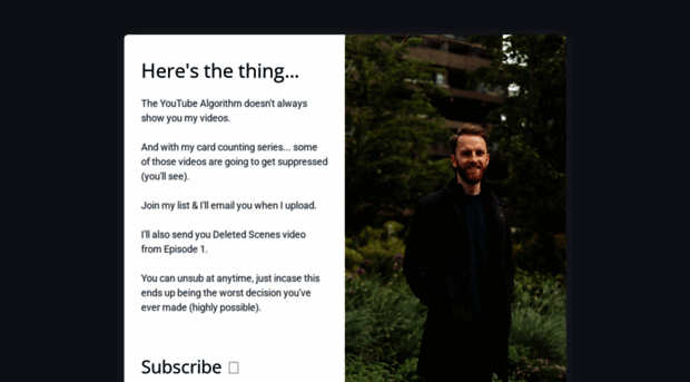 stevenbridges.ck.page - Here's the thing... - Stevenbridges Ck