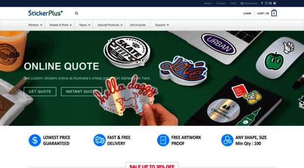 stickerplus.com.au - StickerPlus - High-Quality Sti... - Sticker Plus