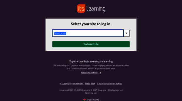 stisd.itslearning.com - Login: Select your site to acc... - Stisd ...
