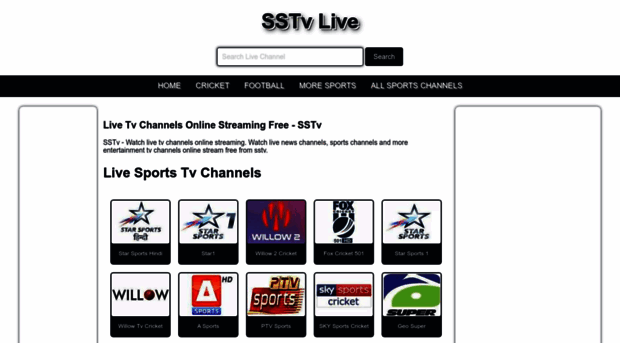 stitichsports.com - SSTv - Live Tv Channels Online... - Stitichsports