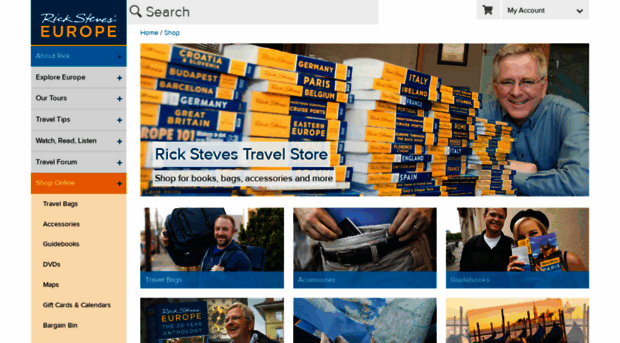 store.ricksteves.com - Rick Steves Travel Store - Store Rick Steves