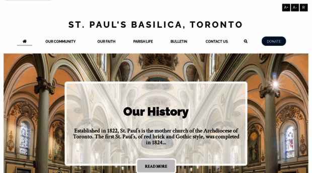 stpaulsbasilica.archtoronto.org - St. Paul's Basilica, Toron... - St ...