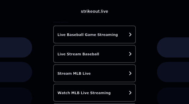 strikeout.live - Strikeout