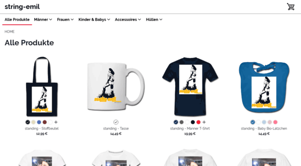 string-emil.spreadshirt.de - string-emil - String Emil Spreadshirt