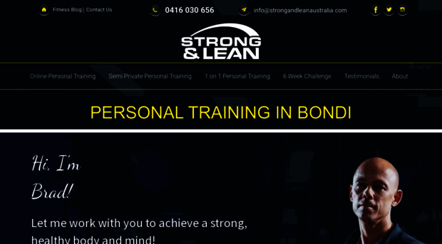 strongandleanaustralia.com.au - Strong & Lean Australia | Pers ...