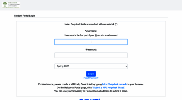 stu.miu.edu - Student Portal Login - Stu Miu