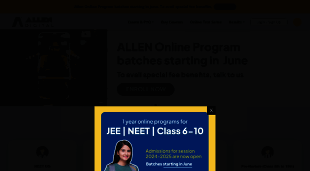 student.allendigital.in - Best Online Coaching for IIT J... - Student ...