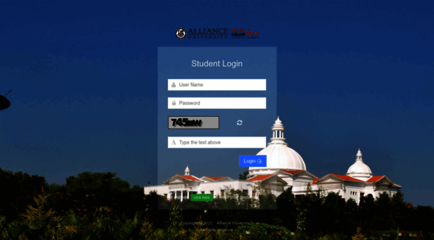 student.alliance.edu.in - AUERP | Student Login - Student Alliance Edu