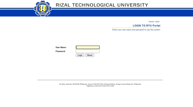 studentportal.rtu.edu.ph - RTU Portal LOGIN - Student Portal RTU Edu
