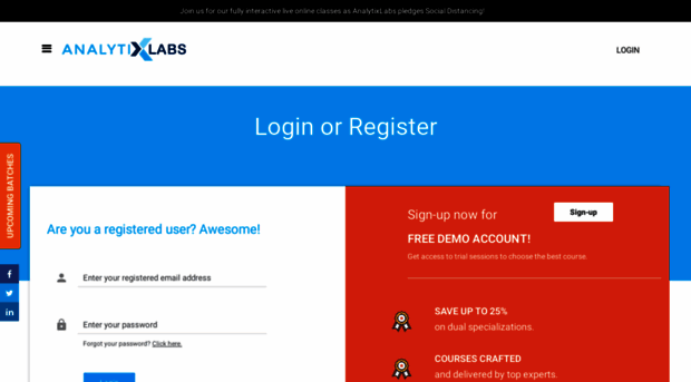 students.analytixlabs.co.in - Login - AnalytixLabs - Students Analytix Labs