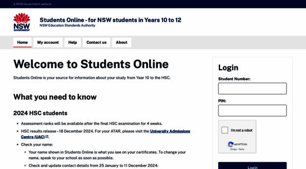 studentsonline.nesa.nsw.edu.au - NSW Students Online - Students Online ...